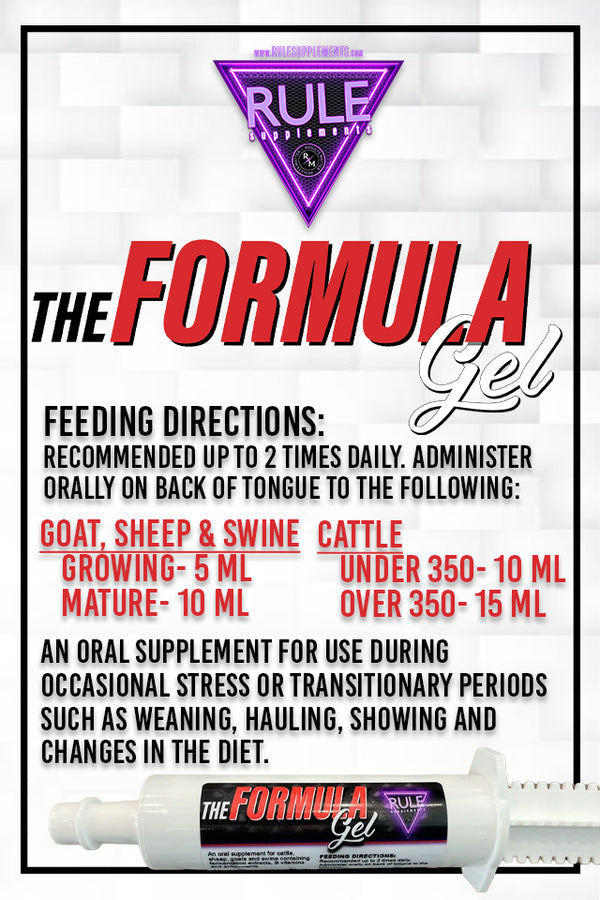 The Formula Gel – RuleSupplements